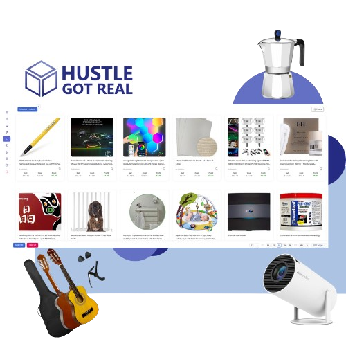 Product Catalogue | Dropshipping Features | Hustle Got Real